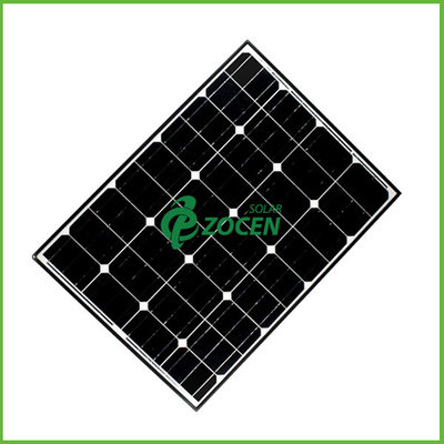 Small Power PV Custom Solar Panels 60w With 3.2mm Temperature Glass