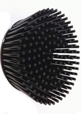 Alloy Round Black Aluminum Heat Sinks For Electronics / LED Light