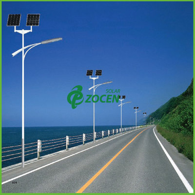 Ajustable IP65 70W Cold White High Solar Solar Panel Street Lights