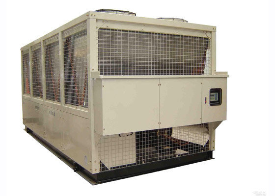 Packaged Air Cooled Chillers With Screw Compressor HVAC Chiller Unit