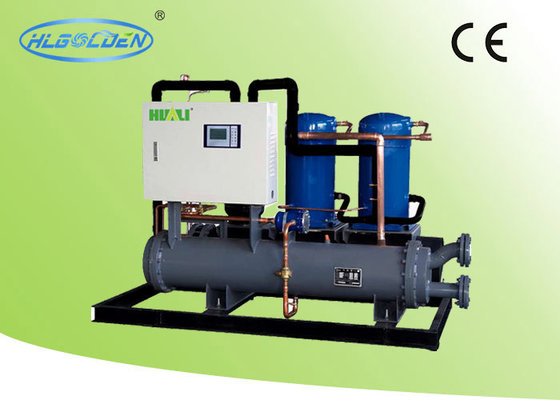 Commercial Modular Scroll Water Cooled Water Chiller For Subway , Airports