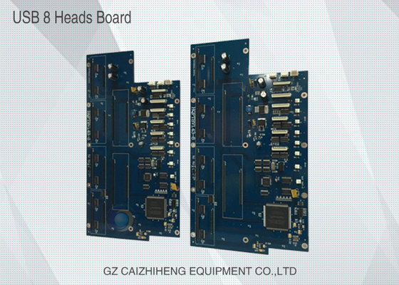 Professional Durable Laser Printer PCB Blue USB 8 Heads Headboard