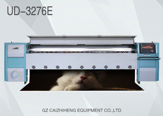 Automatic HD Solvent Printing Machine , UD 3276E PVC Sticker Printing Machine