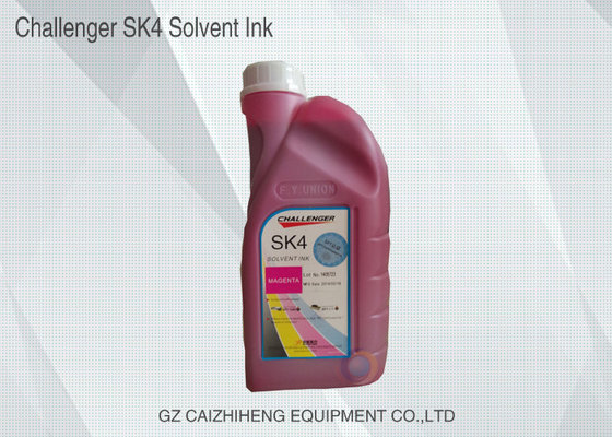 High Fluidity Outdoor Inkjet Eco Printer Ink Challenger No Poison SK4