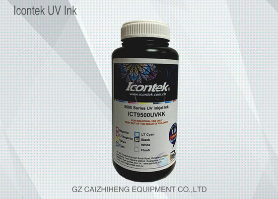 High Viscosity Icontek UV Printing Ink Flexible With Konica Printhead