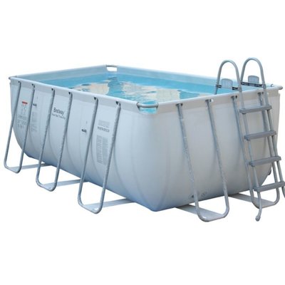 family swimming pool and irrigation water tank