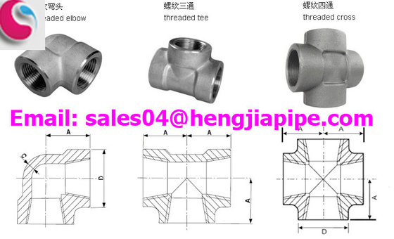 forged pipe fittings( socket welded & threaded)