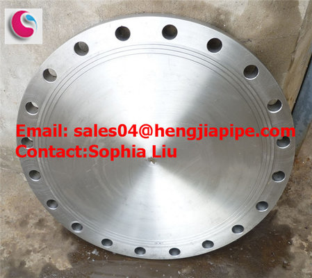 ASTM A350 flat face blind flanges