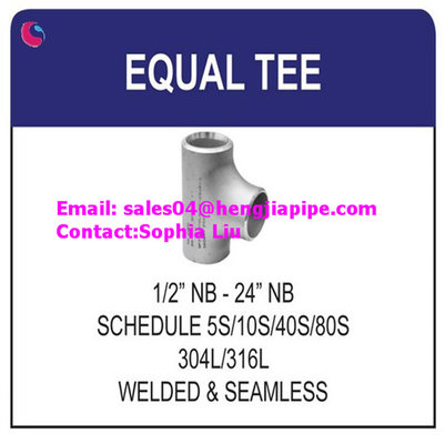 24'' equal tee