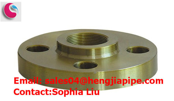 ANSI threaded flanges dimensions