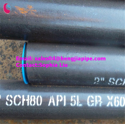 ERW API 5L steel pipes