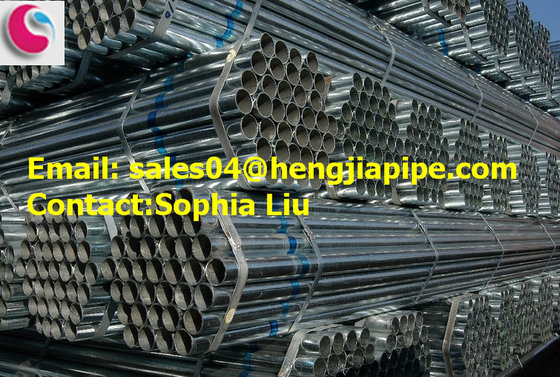 Galvanized Steel Round Pipe with good quality