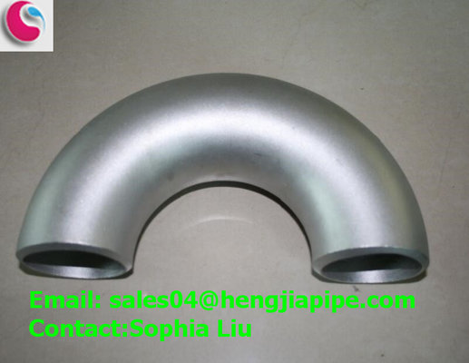 180deg butt welded stainless steel seamless elbow