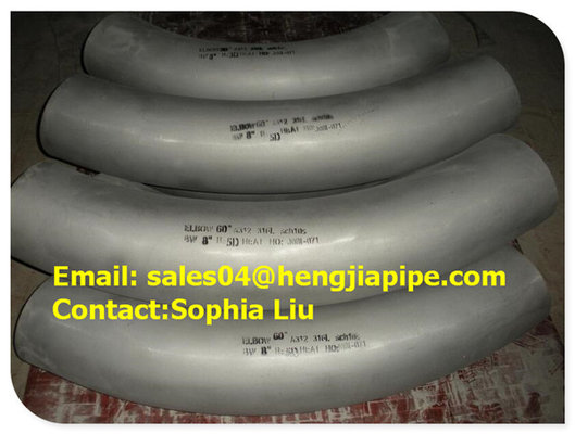 stainless steel ASTM A312 TP316L R=5D elbow/bend