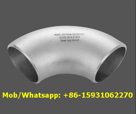 ANSI B16.9 Steel elbow LR SR pipe fittings
