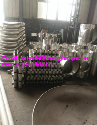 butt weld fittings with different materials & sizes