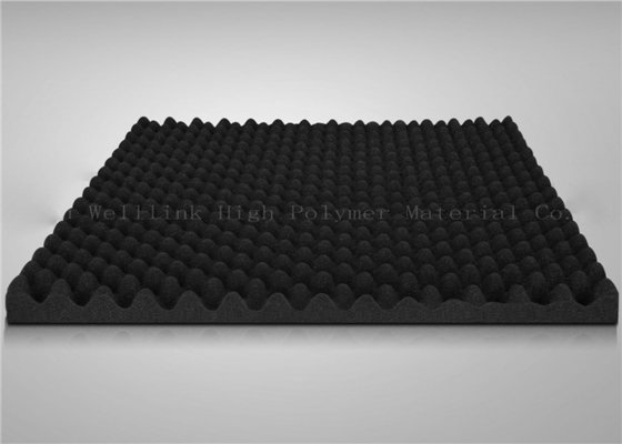 Customized Size Acoustic Foam Panels Waterproof Rubber Foam Acoustical Insulation