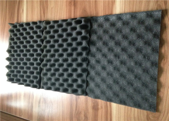 Eggcrate Rubber Acoustic Foam Panels For Cars / Floor Soundproofing 8mm