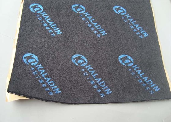 Black Sound Proofing Material Heat Insulation For Car 7mm * 500mm * 800mm