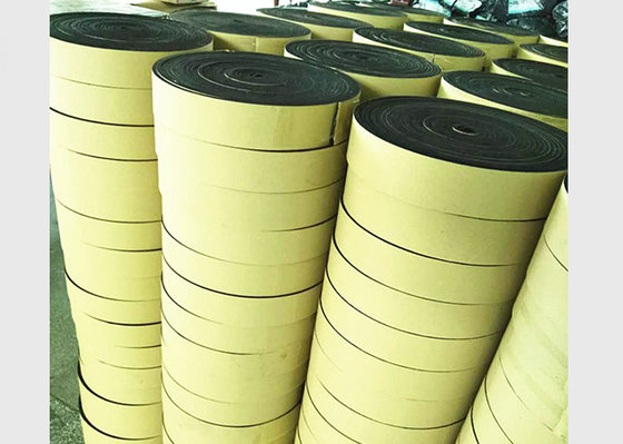 SGS EVA Foam Insulation Material 5mm Sealing Black Waterproof Adhesive Roll