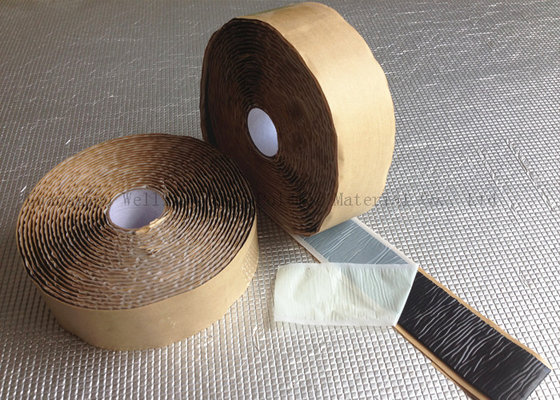 5m Length Butyl Waterproof Rubber Adhesive Tape Easy Use Butyl Mastic Tape