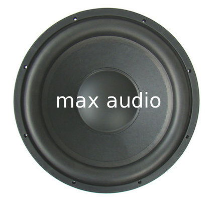 Pulp With Mica Foam Cone Competition Car Subwoofers Dual Nickel Plated