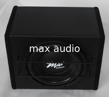2 Metal Bar Protector Ported Subwoofer Enclosures , Competition Subwoofer Enclosures