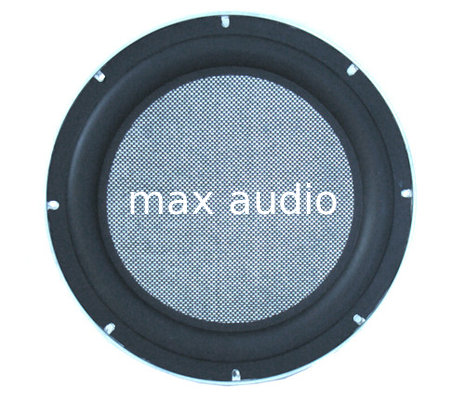 Silver Aluminum Frame 12 Inch Car Slim Subwoofer Honey-Comb Cone