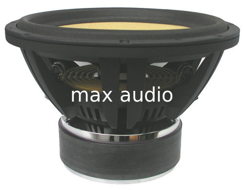 Competition 15 Subwoofers , Car Speakers 15 Inch High Roll Foam Surround