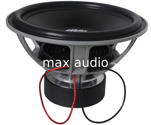 High Roll Foam Surround SPL Car Subwoofers 15" 5000w OEM Black