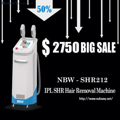 2014 big promotion high quality ipl shr hair removal machine hair removal permanently
