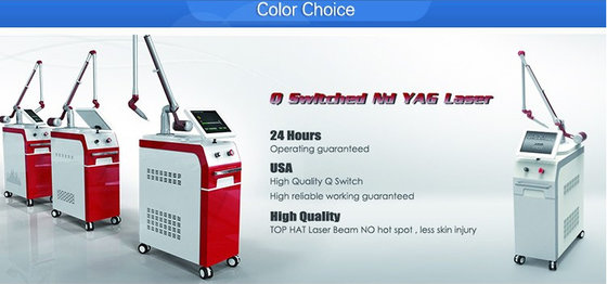 Varicose veins laser treatment machinee Q - switch nd yag laser tattoo removal system