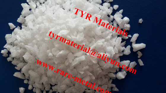 Aluminum Floride (AlF3) crystal pieces optical thin film coating material, CAS 7784-18-1