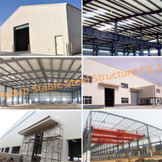 China Light Gauge Prefabricated Construction Steel Warehouse Building with Nice Design supplier
