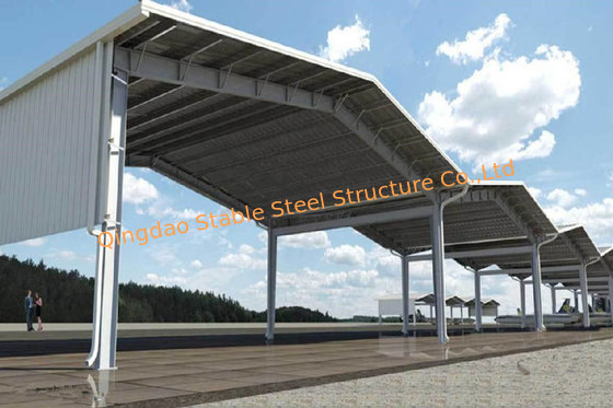 light structural steel industrial sheds supplier