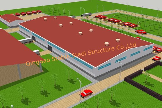 Prefab high strength steel structure warehouse supplier