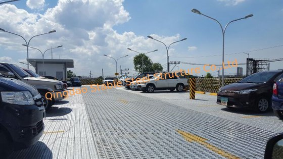Modern design steel structure car packing supplier
