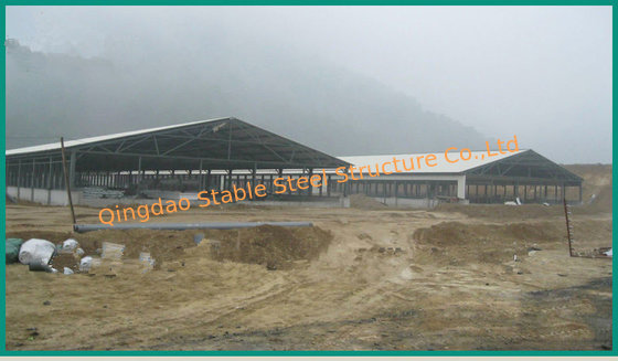 prefabricated light steel frames structural workshop supplier