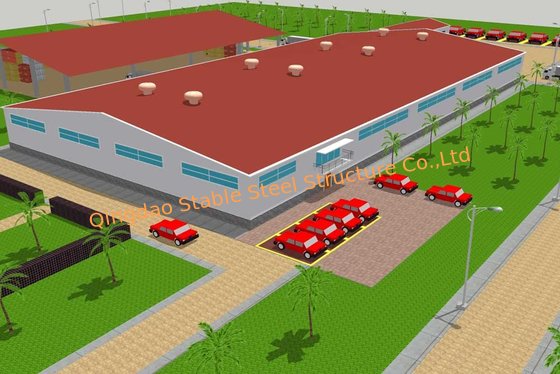 High quality prefabricated metal framework workshop supplier