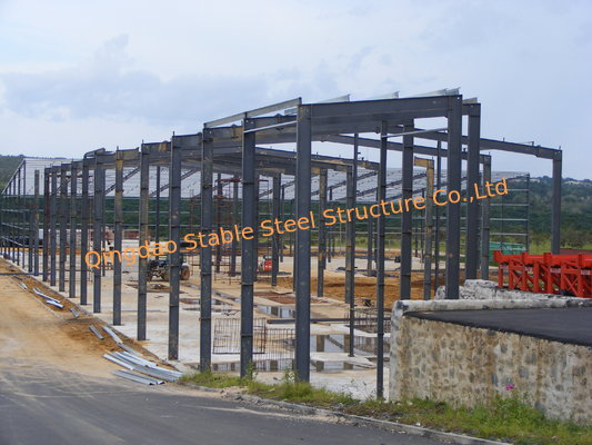 prefabricated steel structure Workshop  for Gabon supplier