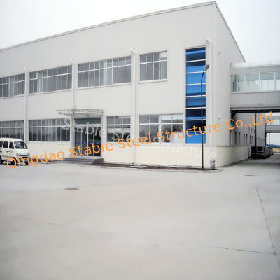 Prefabricated Light Steel Structure metal Workshop with Large Span supplier