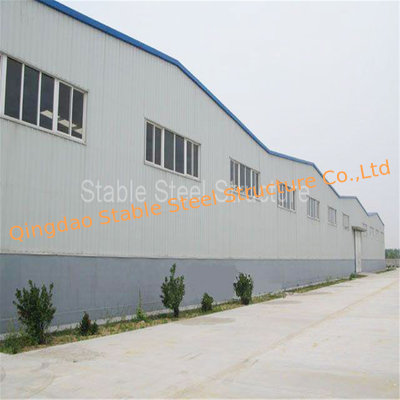 Pre Engineered Steel Frame Workshop with SGS Certificate supplier