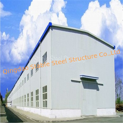 Pre Engineered Steel Frame Workshop with SGS Certificate supplier