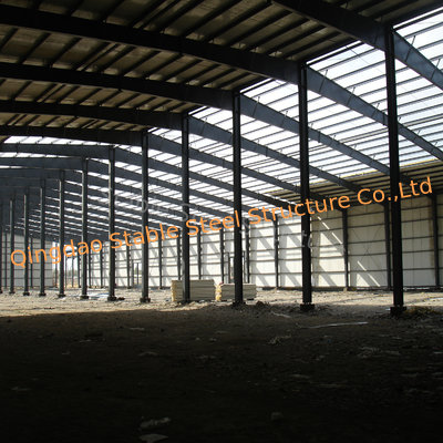 New Design Prefabricated Large Span Light Steel Structure Warehouse supplier