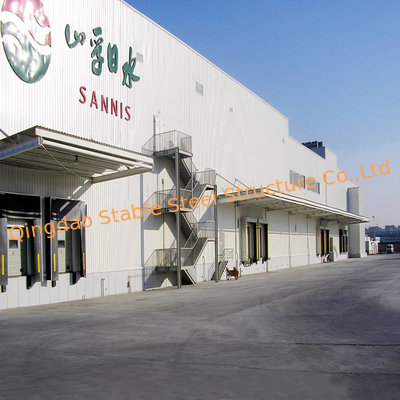 China Supplier Galvanized Prefab Steel Structure Warehouse with Competitive Price supplier