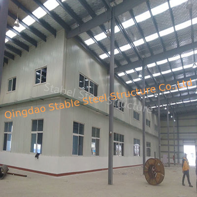Prefabricated Steel Structure Storage Warehouse with Office Building supplier