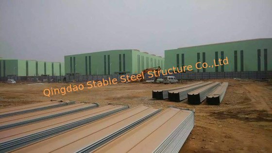 Easy to Build Prefabricated Light Steel Structure Warehouse Pole Building supplier