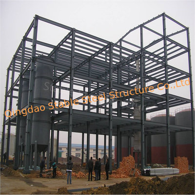 Pre Engineered Steel Structure Building with Five Storey with best design supplier