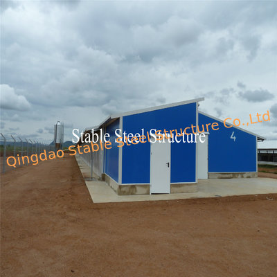 Fine Price Prefabricated Steel Poultry Farm Chicken with best design supplier