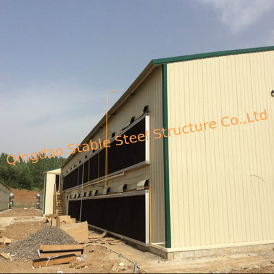 Low cost Cow Feeding Industry Steel Structure Shed with Modern Design supplier